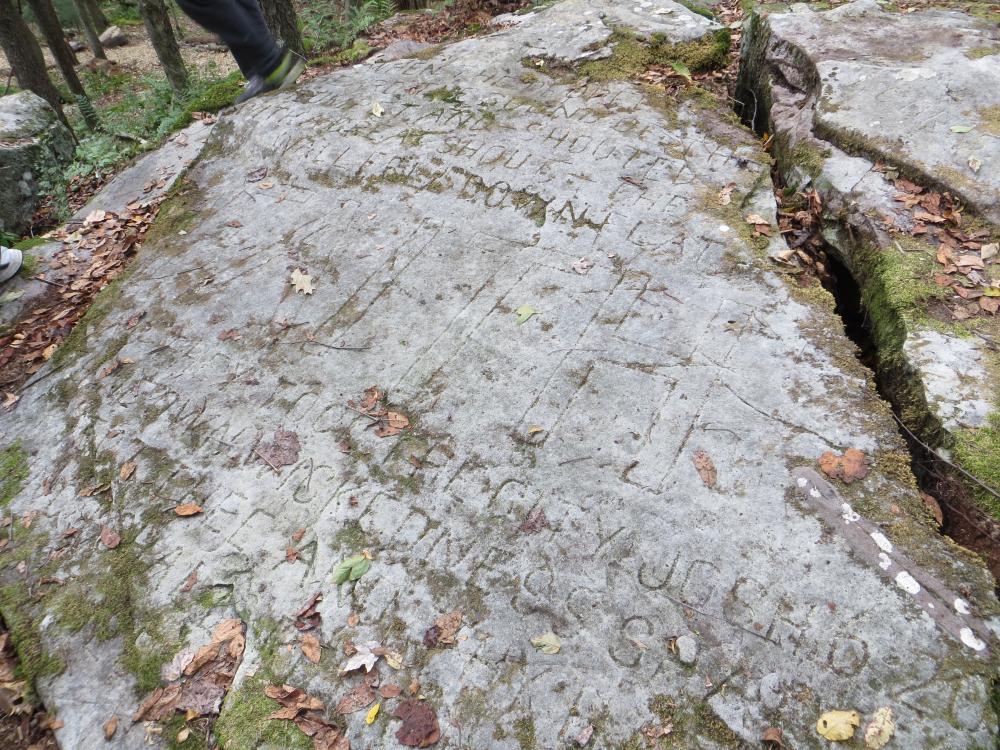 Scripture Rocks In Brookville Area. - Local History Forum - GoDuBois.com