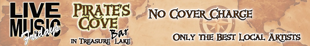 Live Music Fridays at Pirate's Cove Bar in Treasure Lake -- Nick ...