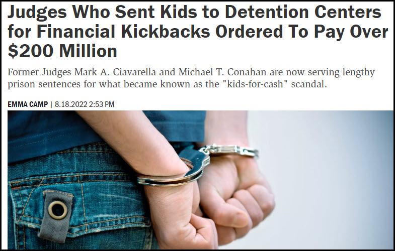 2 Pennsylvania judges sent hundreds of children to detention centers ...