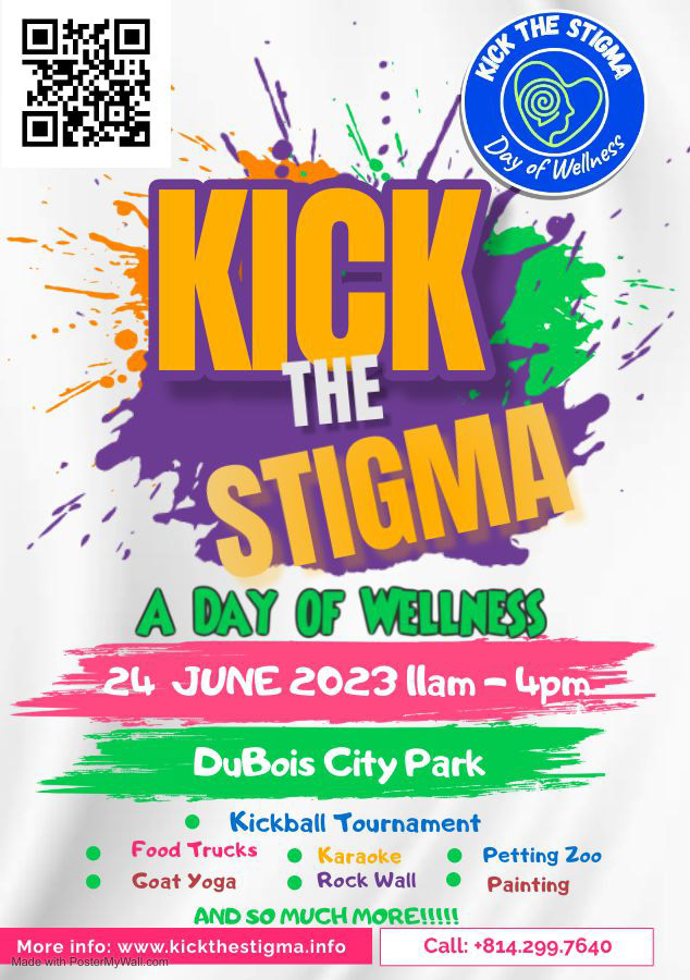 First Ever “Kick The Stigma” Wellness Festival Planned for DuBois (6-24 ...