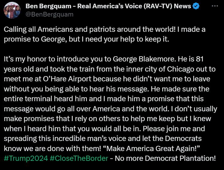 A message from 81 yr old George Blakemore ... - The True Great ...
