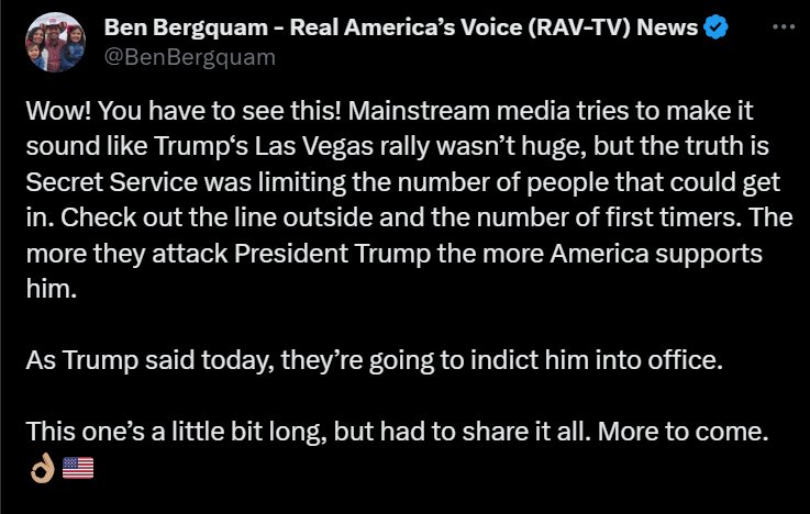 President Trump Holds Caucus Rally in Las Vegas - 1/27/24 - The True ...