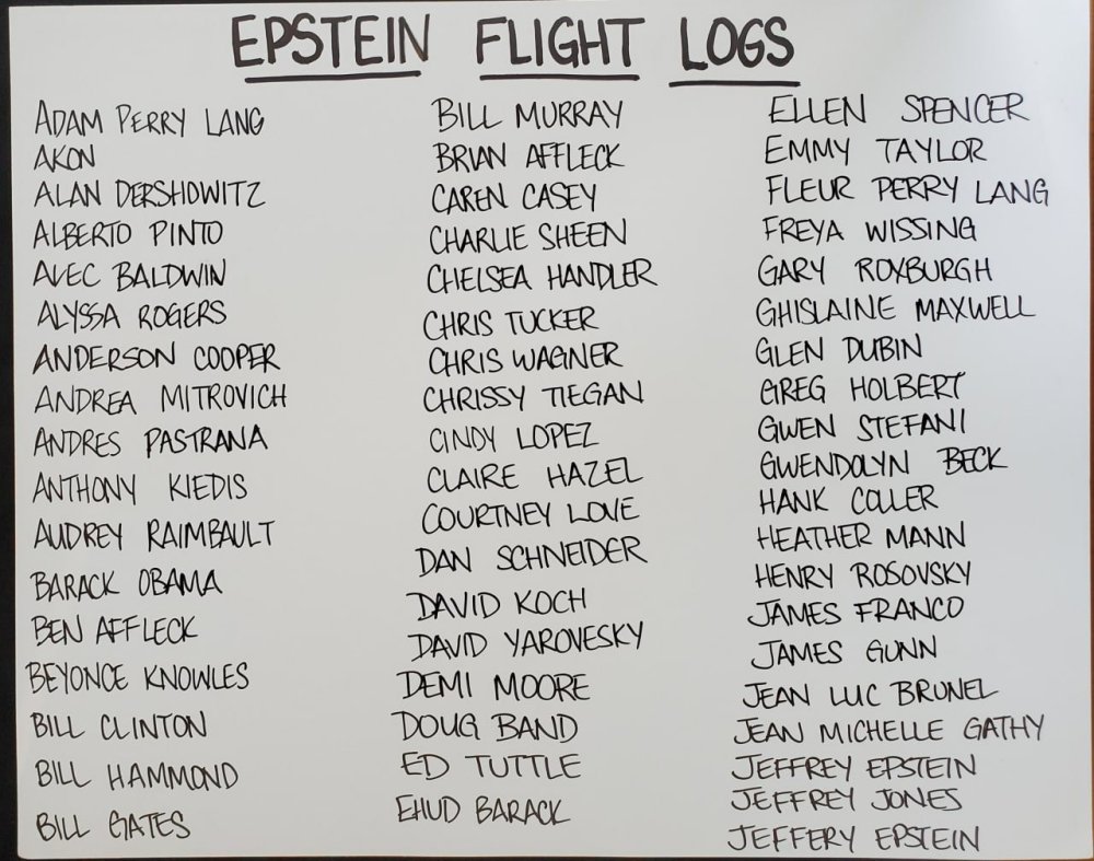 First batch of Epstein Documents Released ... - The True Great ...
